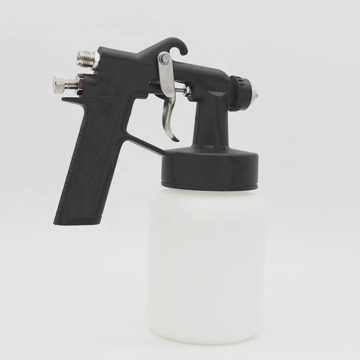 Plastic Low pressure air spray gun with standard nozzle 13mm and paint ...